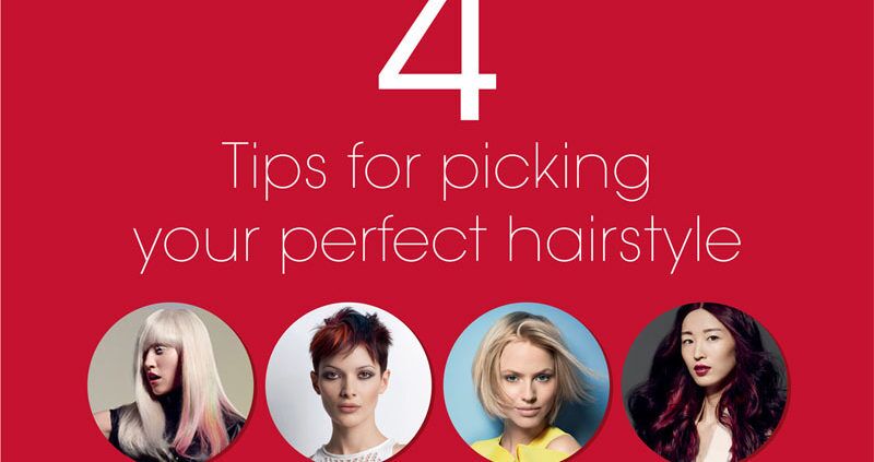 4 Tips For Picking Your Perfect Hairstyle (Infographic)